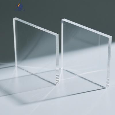 China Heldere acrylplaat 2mm-10mm Hoge transparantie Krasbestendig Te koop