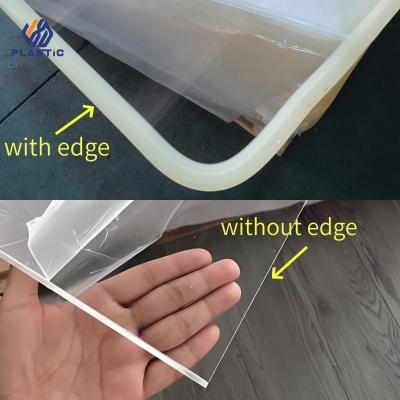 China 1220*2440mm 100% Virgin Raw Material acrylic sheet with no glue edges for sale