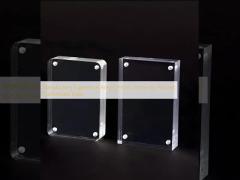 Cuadros de imagen virgen PMMA Acrílico Cuadros de fotos Perspex transparentes OEM ODM
