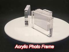 Cornice fotografica acrilica resistente agli UV Opzione di personalizzazione del logo personalizzato