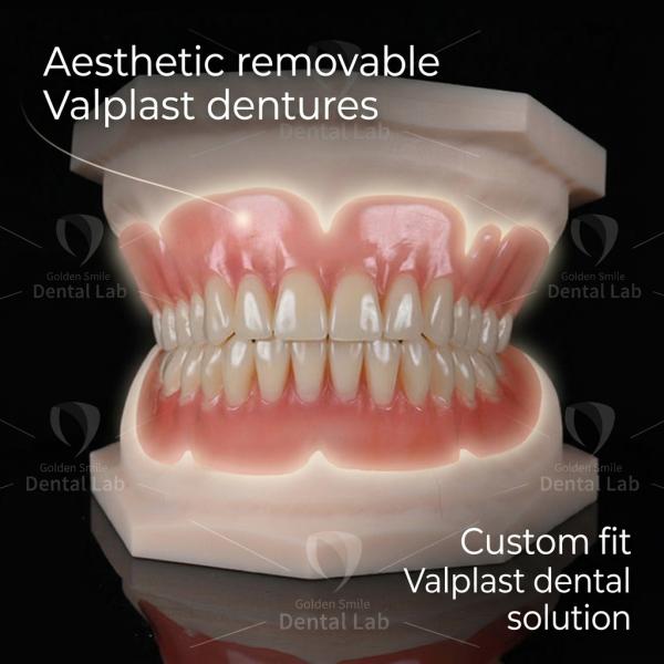 Quality Lightweight Full Dentures China Dental Lab Full Denture for sale
