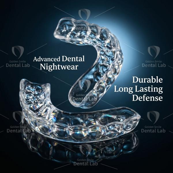 Quality CAD / CAM Design Chinese Dental Lab Transparent Night Guard Customized for sale