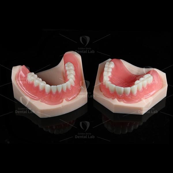Quality CAD CAM 3D Printed Denture Biocompatible Acrylic Partial Denture for sale