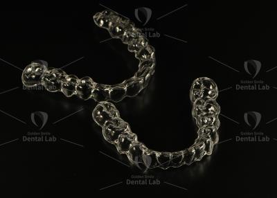 China Custom-made Clear Retainer Virtually Invisible Dental Retainer Made of Medical-grade Thermoplastic for sale
