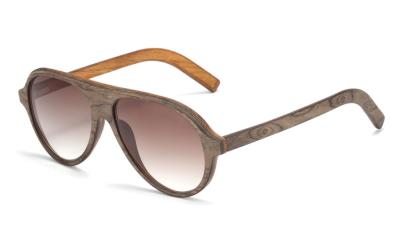 中国 分極された日曜日レンズ53-15-140の木フレームのサングラスの自然で物質的なEyewear 販売のため