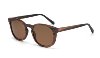 中国 ミラーのFrameless分極された木フレームのサングラス51-21-140 OEMの方法 販売のため