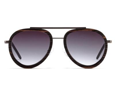 中国 カシの木フレームのサングラス 販売のため