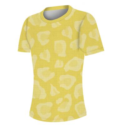 China 100gsm die van vrouwen Activewear in werking stelt 49cm Borst Lopende T-shirts Te koop