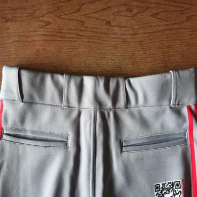 Cina Pantaloni su ordinazione di secchezza rapidi di baseball, pantaloni di baseball dei blu navy di 300gsm 95cm Outseam in vendita