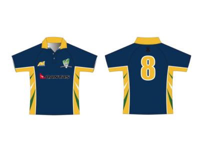 Cina XS-3XL ha sublimato il cricket che Teamwear uniforma il Jersey per i club in vendita