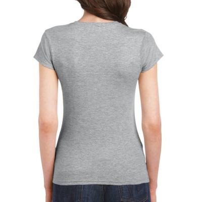 China SM M.D.lg XL Zachte Toevallige Katoenen T-shirts om Hals Stevige Kleur Te koop