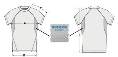 Cina Manica di raglan lunga della camicia di compressione della manica della cima del Traing degli uomini/camicia di Baselayer in vendita