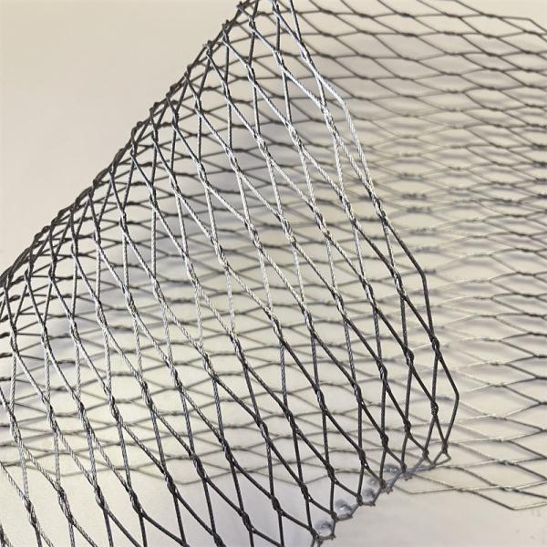 Quality Heavy Duty AISI 304/316 Zoo Aviary Netting With Diamond Hole Customizable Mesh Opening for sale