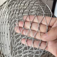 Quality Knotted Rope Stainless Steel Bird Netting For Bird Aviary Decorative Railing for sale