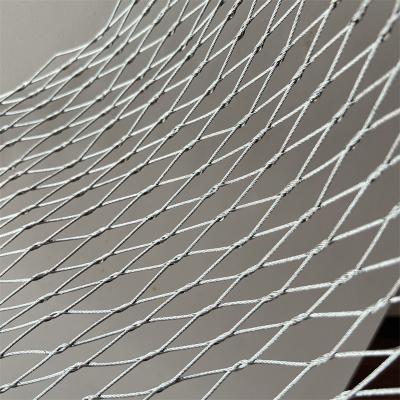 China Inox 304 Anti Drop Wire Rope Netting High Security To Prevent Falling Objects Or People for sale