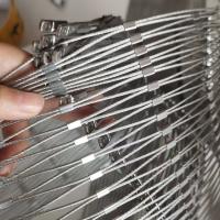 China Flexible Stainless Steel Cable Mesh For Fall Protection System for sale