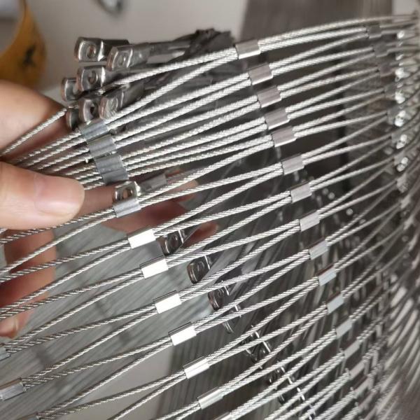 Quality Flexible Stainless Steel Cable Mesh For Fall Protection System for sale
