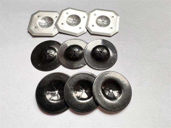 Quality 100 Pack Solar Panel Mesh Clips For Bird / Pigeon / Squirrel Guard for sale