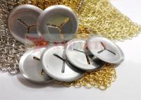 China 1.5 Inches Round Self Locking Insulation Washers polished CD Weld pins fixed for sale