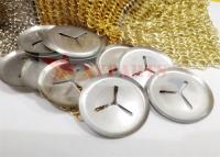China 1.5 Inches Round Self Locking Insulation Washers polished CD Weld pins fixed for sale