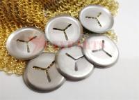 China 1.5 Inches Round Self Locking Insulation Washers polished CD Weld pins fixed for sale