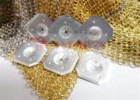 China HVAC Accessories 30mm Galvanized Square Insulation Self Locking Speed Washers for sale