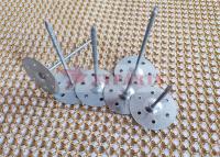 China Adhesive Round Base Insulation Hangers Galvanized Steel for sale