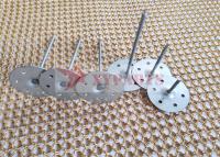 China Adhesive Round Base Insulation Hangers Galvanized Steel for sale