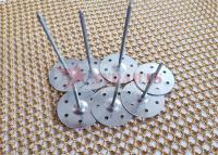 China Adhesive Round Base Insulation Hangers Galvanized Steel for sale