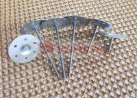 China Adhesive Round Base Insulation Hangers Galvanized Steel for sale