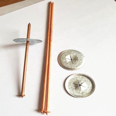 China Copper Zinc Coated Metal Soft CD Weld Pins for sale