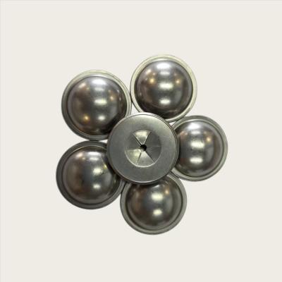 China Speed Self Locking Metal Dome Cap Washer For Fixing Insulation Pins for sale