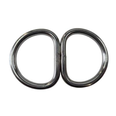 China 30x25mm Dee Ring Welded Stainless Steel D-Ring Pin For Removable Blanket for sale