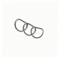 China High Temperature Welded Insulation Jacket Stainless Steel D Ring for sale