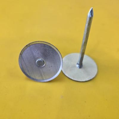 China OEM ODM Galvanized Steel Cup Head Weld Pins For Insulation Pipe for sale