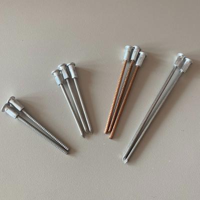 China CD Flanged Bimetallic Weld Pins Aluminum Weld Base For Marine Building for sale