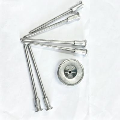 China Aluminum Weld Base CD Insulation Bi-Metallic Welding Pins For Shipping Build for sale
