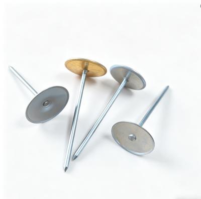 China 38mm Weld Type Cupped Head Insulation Pins For Welding Capacitor Discharge for sale