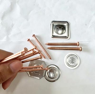 China 12 Ga Insulation Accessories Power Point Cd Weld Pins With Copper Plated for sale