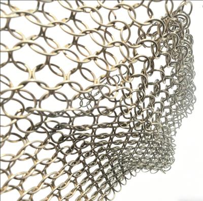 China Wm Serie Decorative Room Ring Mesh Curtain Product Ss304 for sale