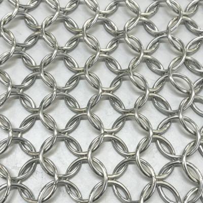 China 10mm Chainmail Stainless Steel Curtains For Office Room Divider for sale