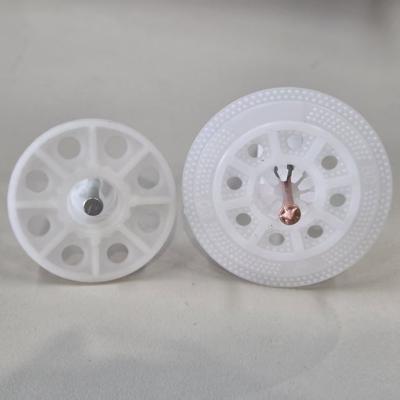 China Integrated Plastic Insulation Board Nails For Exterior Wall Insulation Fixing Anchors for sale