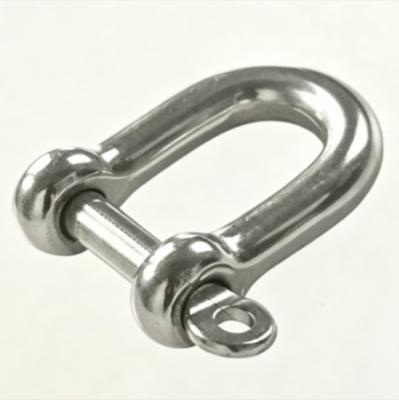 China Heavy Duty Alloy Steel D Shackle Galvanized For Engineering Rigging Construction Wenet for sale