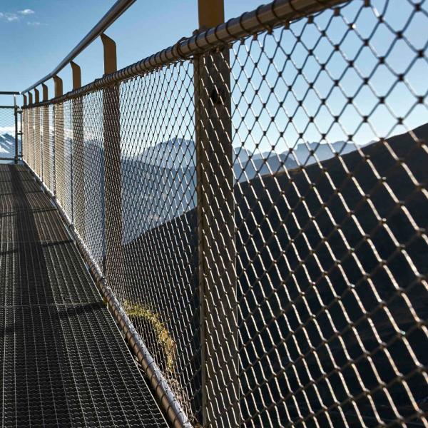 Quality 316 Marine Grade Stainless Steel Webnet Bridge System With 40mm Mesh Aperture for sale