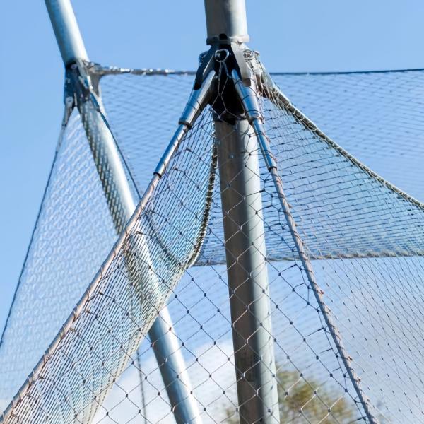 Quality Corrosion Resistant Stainless Steel Zoo Netting Mesh with High Tensile Strength for Bird Enclosures for sale