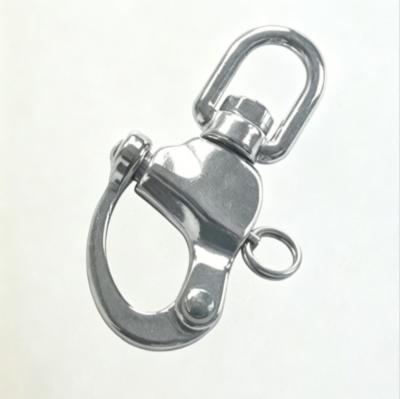 China High Polished Swivel Snap Shackle For Marine & Mining Rigging for sale