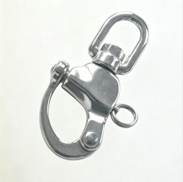 Quality High Polished Swivel Snap Shackle For Marine & Mining Rigging for sale