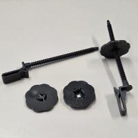 China Black Nylon Solar Panel Mesh Clamp, For Pest Control Services for sale