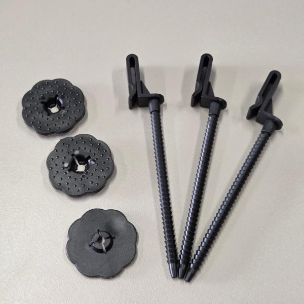 Quality Black Nylon Solar Panel Mesh Clamp, For Pest Control Services for sale