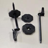 China 4.0 mm DiameterNylon Solar Panel Bird Deterrent Clips WIth Self-Locking Washers for sale